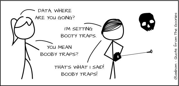 The strategy document booby trap